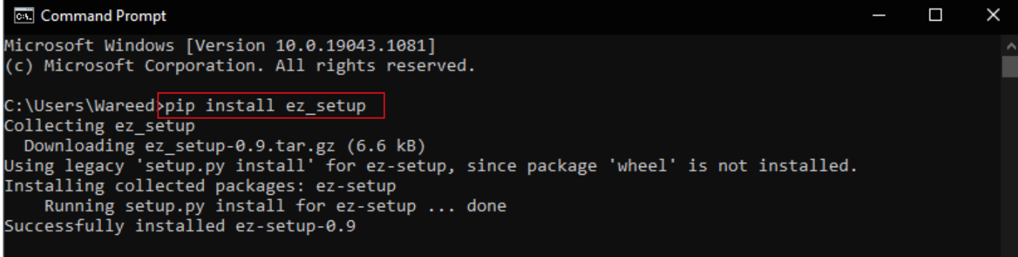 오류 코드 1로 실패한 'Python Setup.py egg_info'를 해결하는 방법- EaseUS